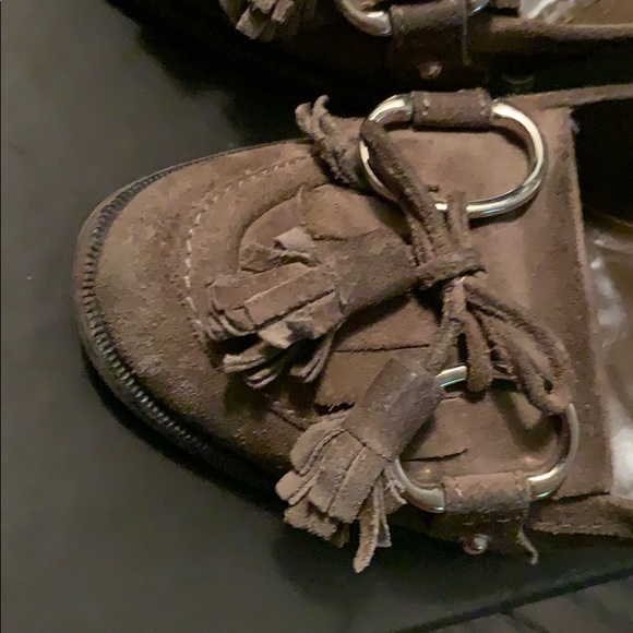 Gucci | Shoes | Gucci Scar Pelle S Cuoio 52 | Poshmark